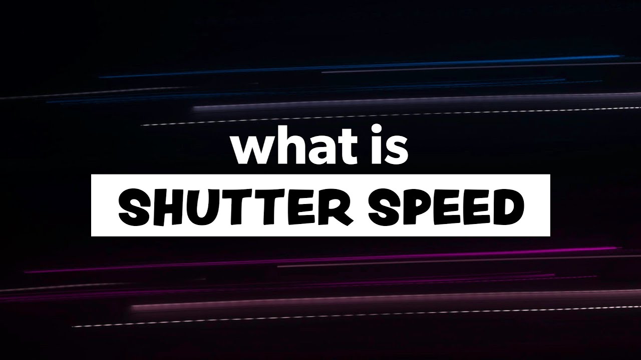 WHAT is SHUTTER SPEED and How Does it Shutter Speed Affect Your Image ...