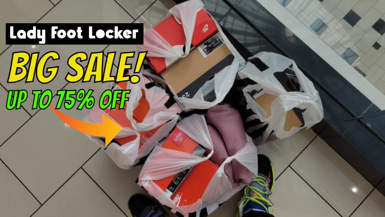 Major Steals! Up To 75% Off At Lady Foot Locker - YouTube