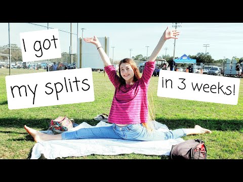 I Got My Splits In 3 Weeks! Before & After Video