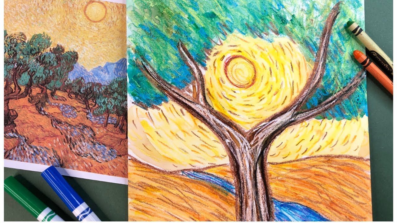 Olive Tree - Van Gogh (Level 1, K-1st) - YouTube