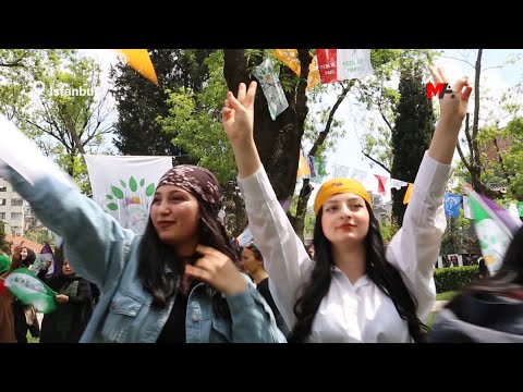 YOĞURTÇU PARKINDA KADIN MİTİNGİ