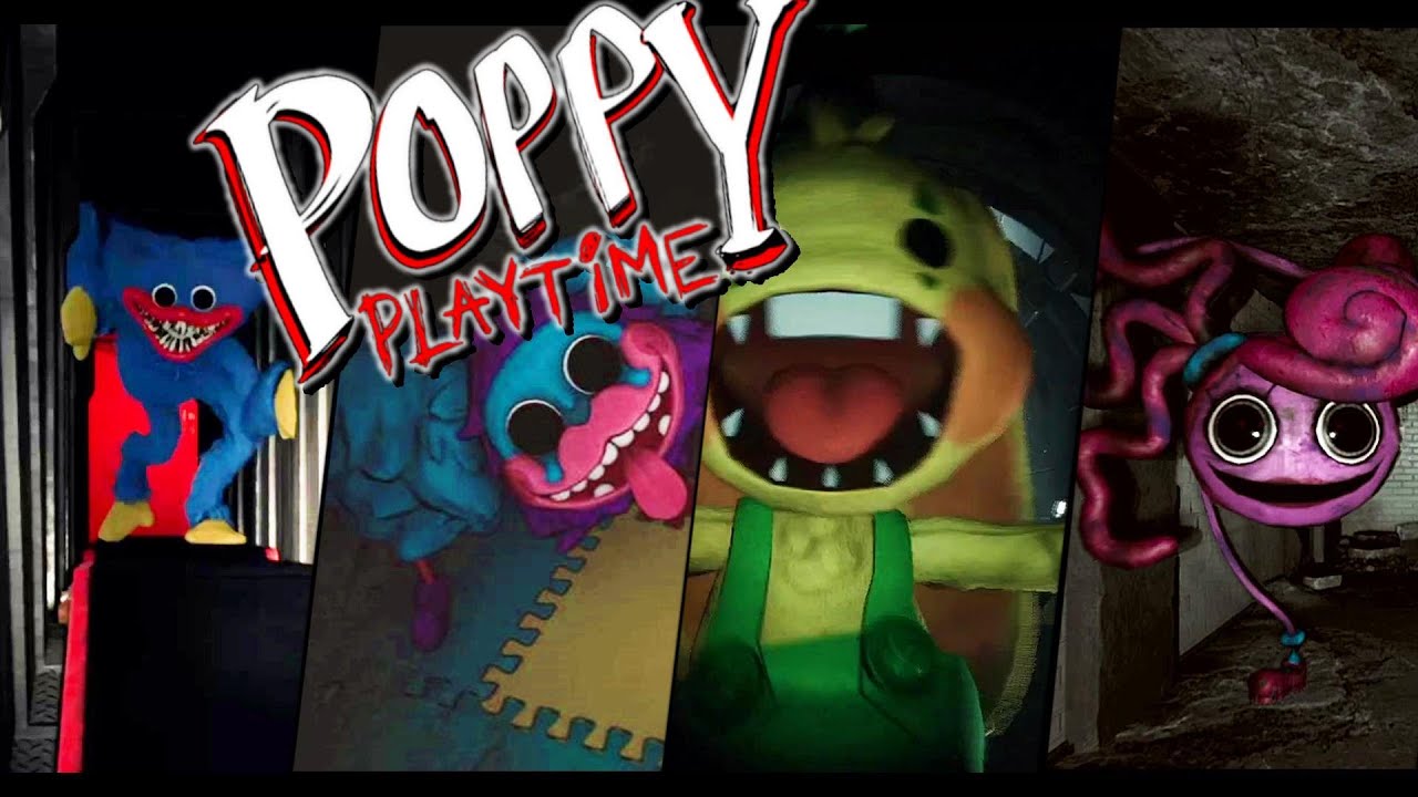 Fuzzy Wuzzy Wuz A Pain in My A** | Poppy PlayTime Chapter 1 & 2 - YouTube