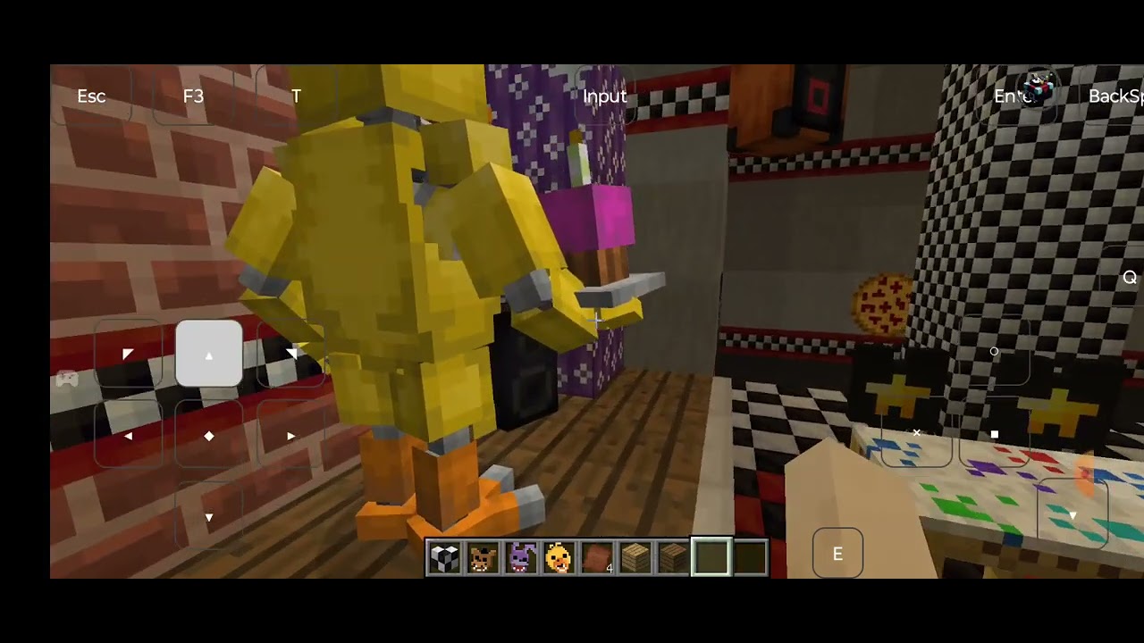 jugando a Minecraft Java con mods de fnaf - YouTube