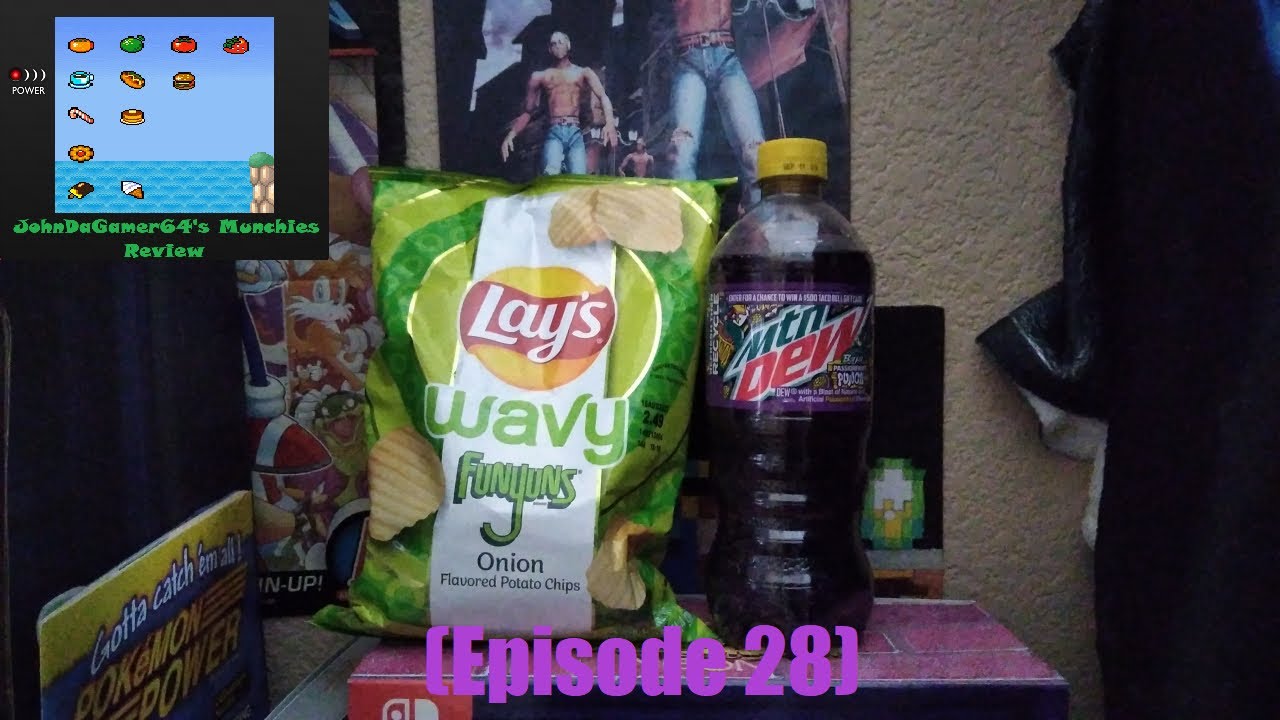 Mountain Dew: Passion Fruit Punch & Lay's Funyuns Onion Chips ...