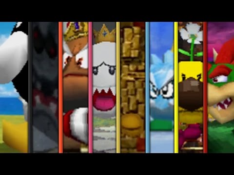 Super Mario 64 DS - All Boss Battles - YouTube