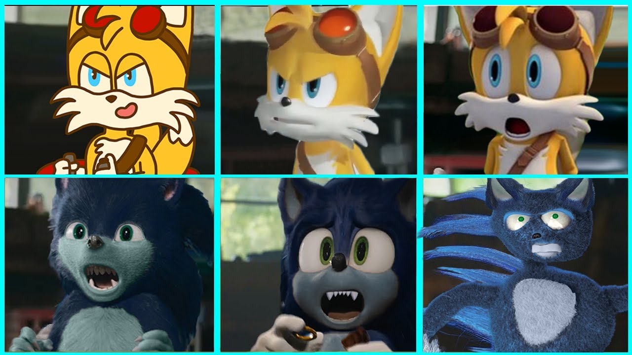 Sonic The Hedgehog Movie TAILS SONIC BOOM vs Werehog Uh Meow All ...