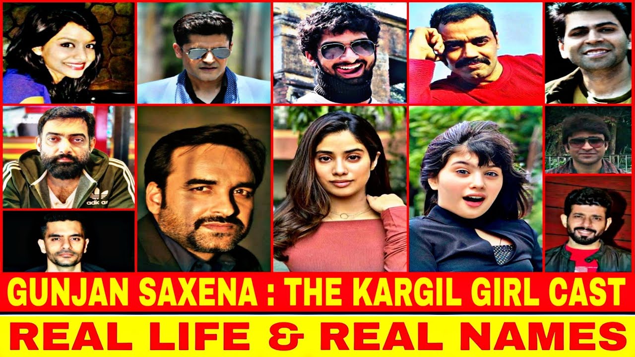 Gunjan Saxena: The Kargil Girl Movie All Actors And Actresses Cast In ...