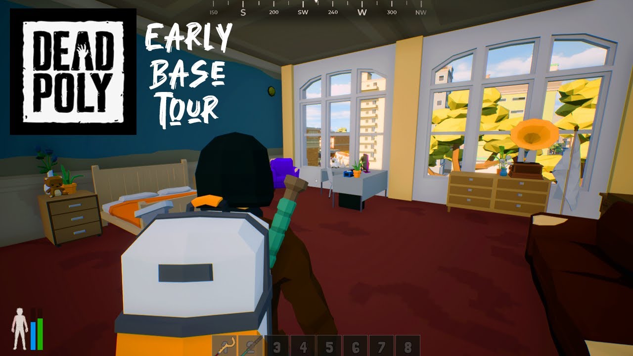 A Cozy Base & Garden In A Zombie Apocalypse 🏚️ 🧟 | DeadPoly | First ...