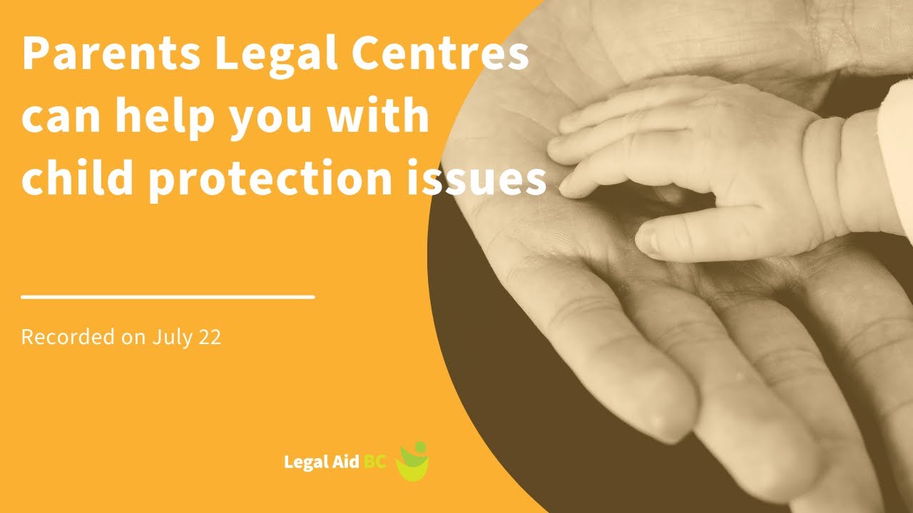 Parents Legal Centres can help with child protection issues - YouTube
