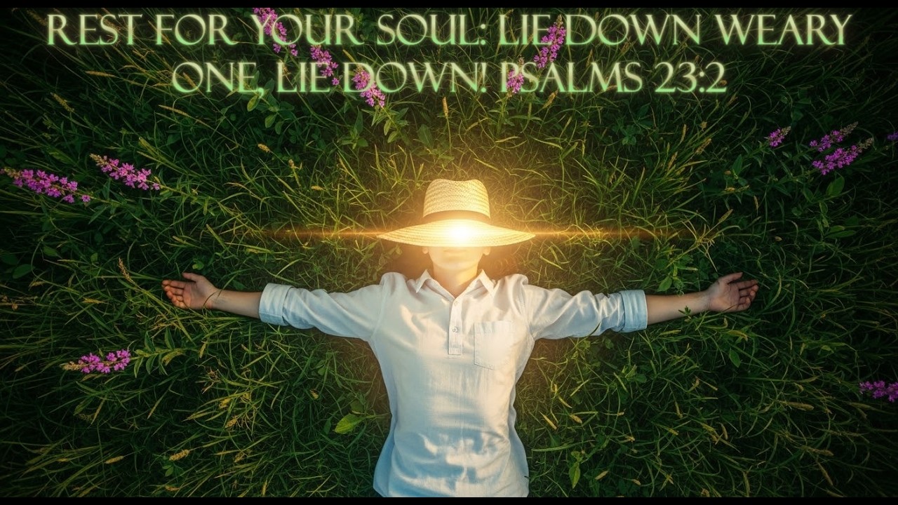 Rest For Your Soul: Lie Down Weary One, Lie Down ~ Psalm 23:2 - YouTube
