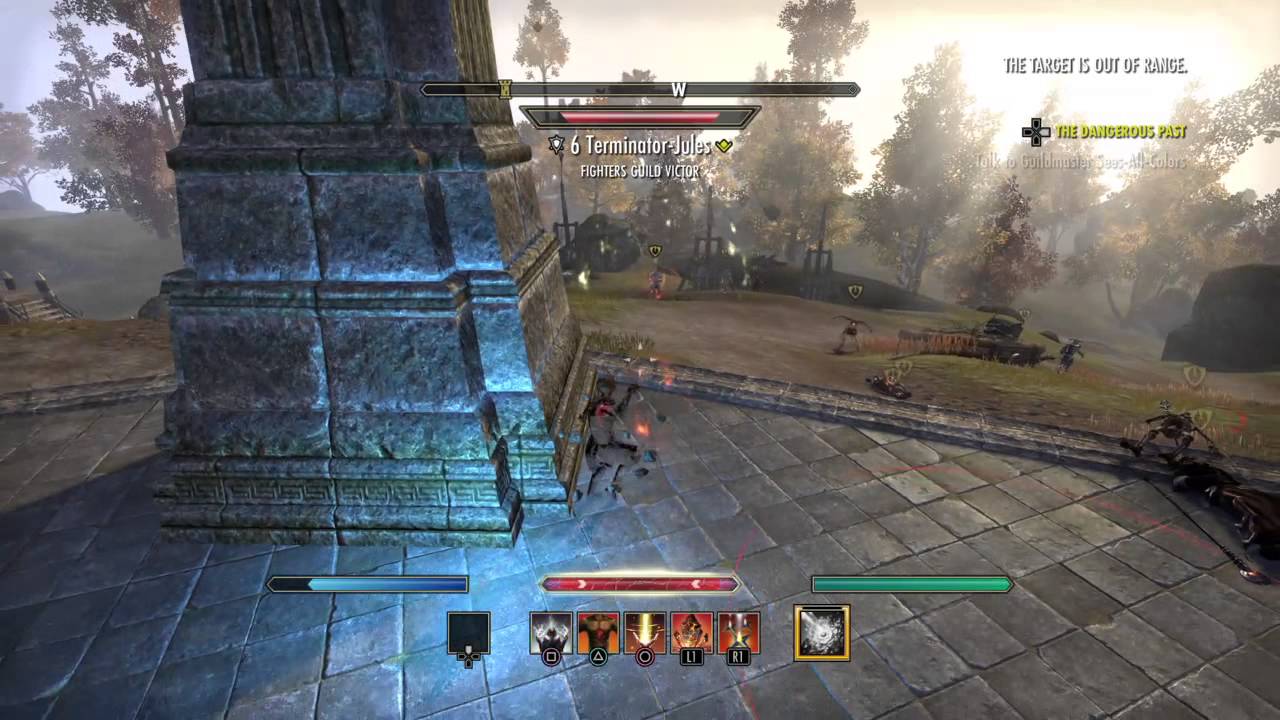 ESO Emperor Gameplay Dragonknight - YouTube