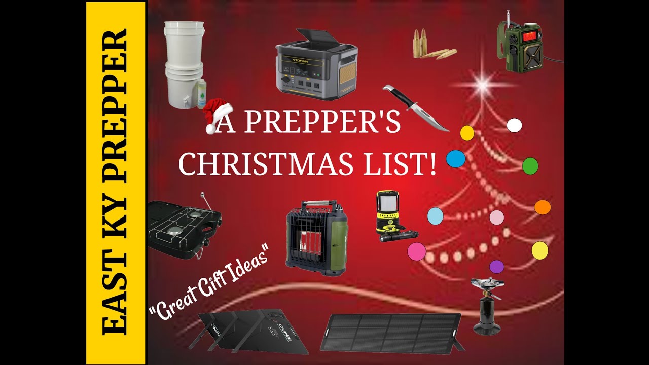 A Prepper's Christmas List! “With Great Gift Ideas" - YouTube