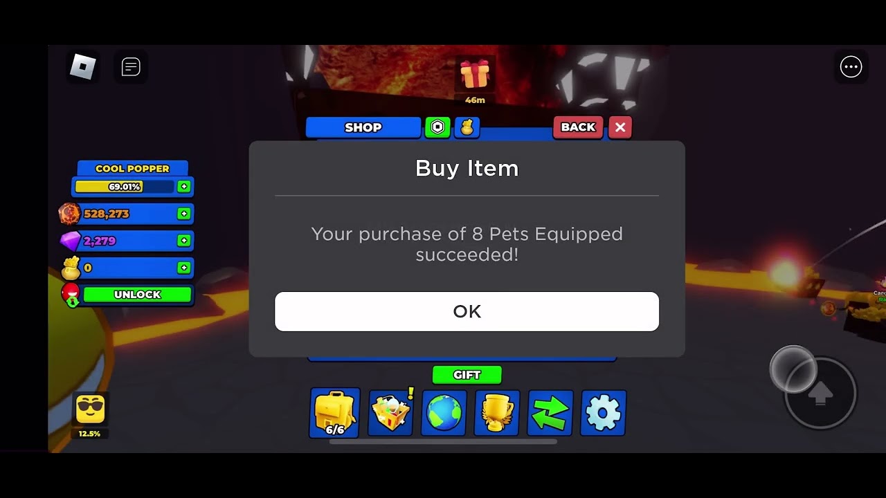Buying 8 Pet Equip!! (Roblox Popping Simulator) - YouTube