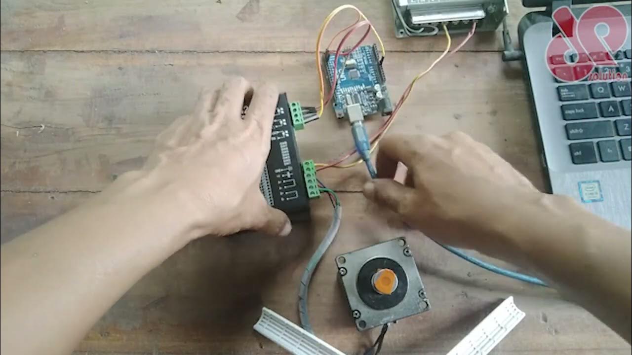mengenal Pul/rev (pulse / revolution) pada stepper motor driver - YouTube