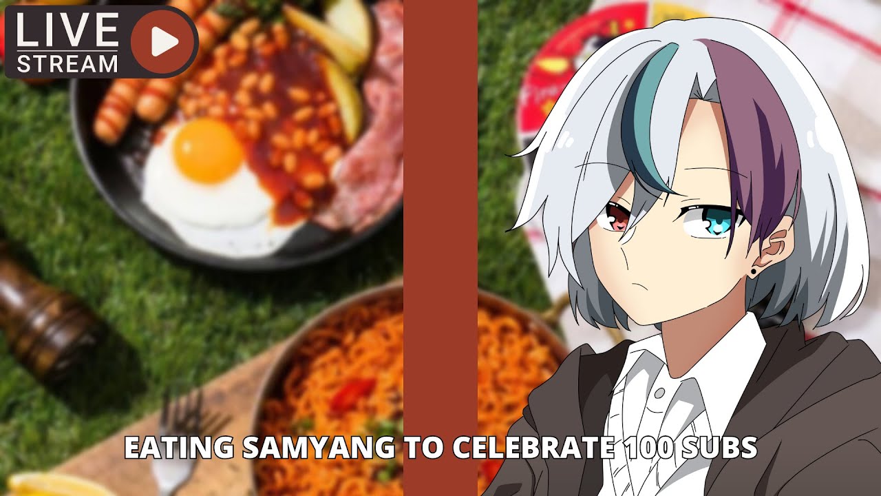100 SUBS SPECIAL 】Samyang Challenge! Pedes kah?【 Suzurin Ch. | VTuber ID 】 - YouTube