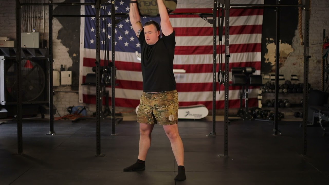 Sandbag Snatch - YouTube