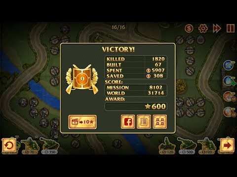 Toy Defense First Blood Level 9 HD 1080p