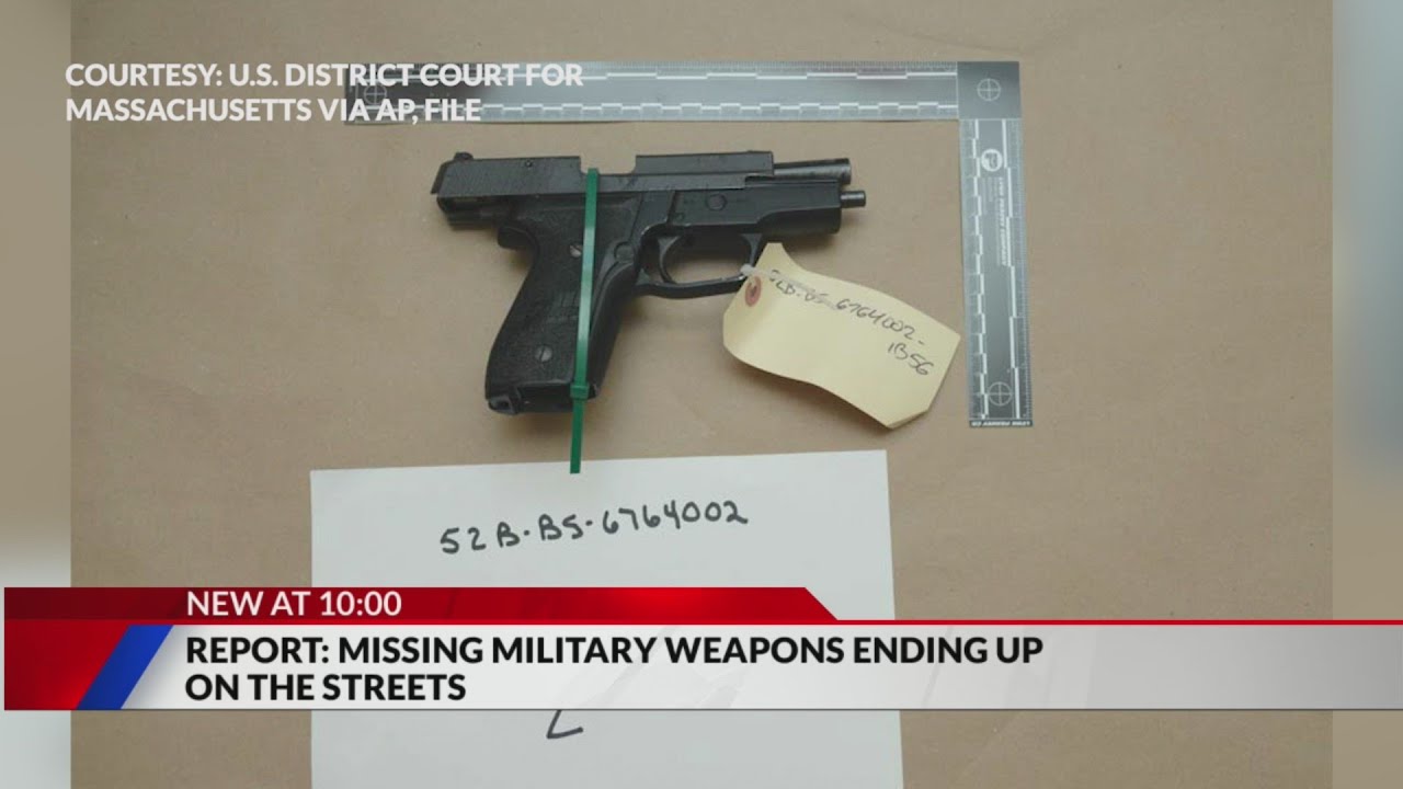 Hundreds of missing military weapons discovered in investigation - YouTube