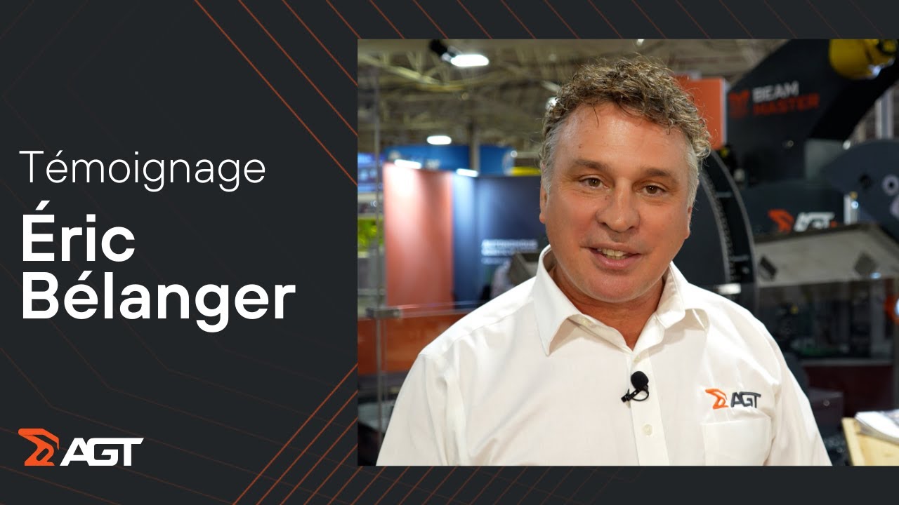 TÉMOIGNAGE - Éric Bélanger | AGT Robotique - YouTube
