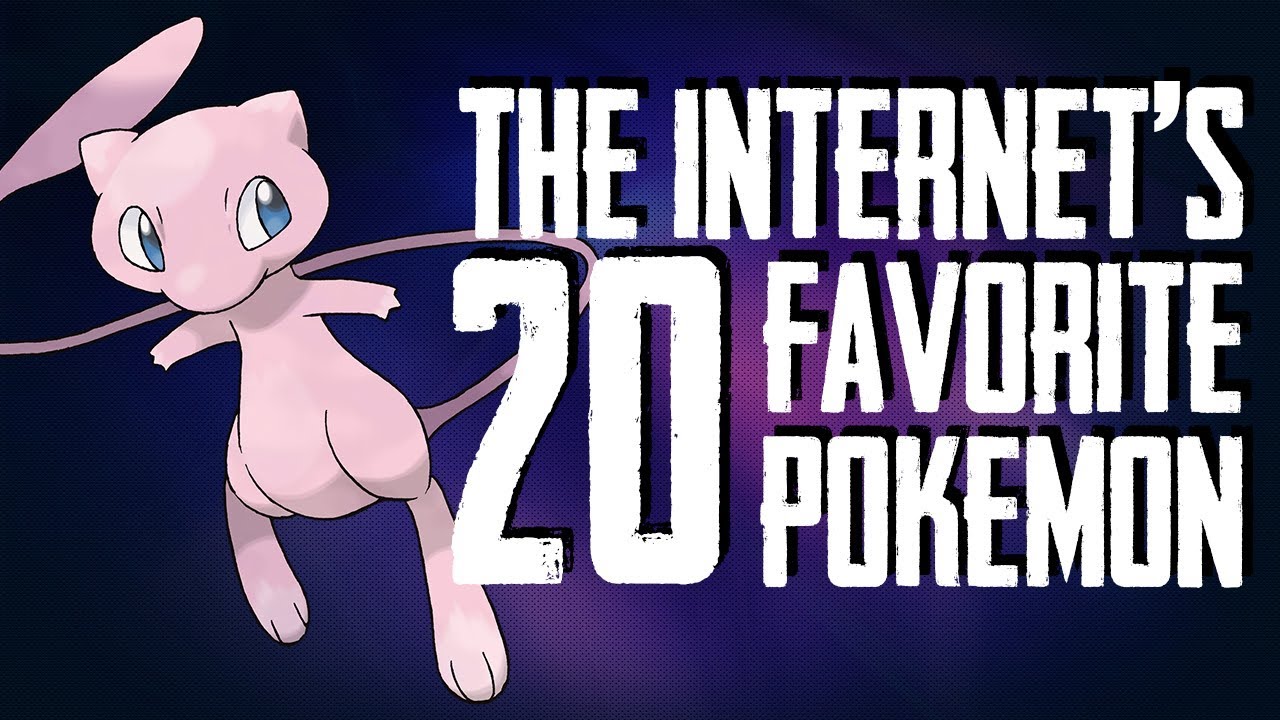 The internet's 20 favorite Pokémon! - Mass Reddit Poll 52000 voters ...
