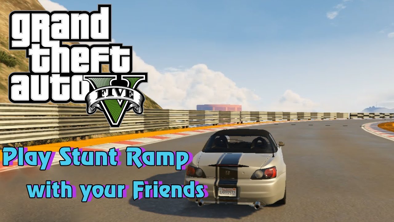 How to play Stunt Ramps with Your Friends in GTA 5 - YouTube