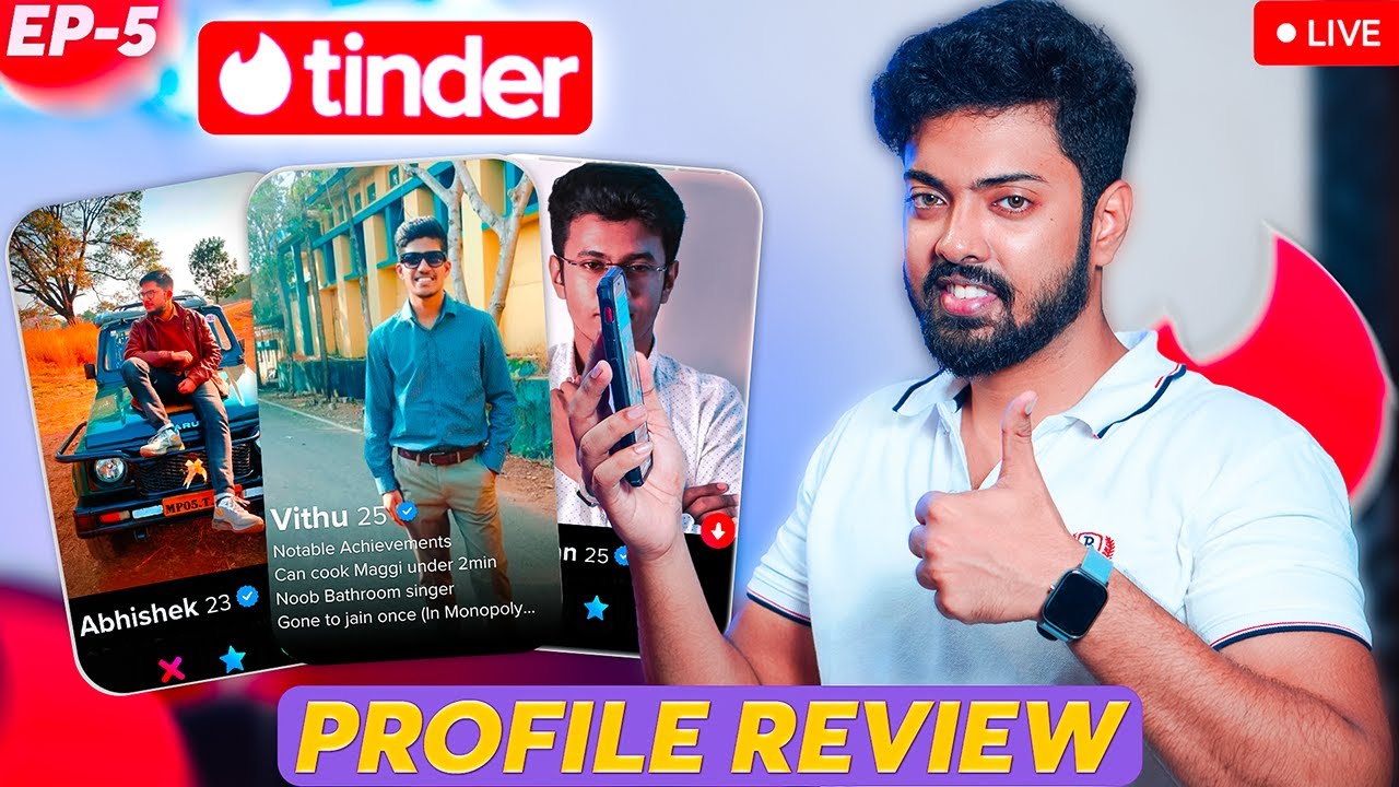 REVIEWING YOUR TINDER PROFILE LIVE *EP 5* | JOIN NOW | HOW TO MAKE ...