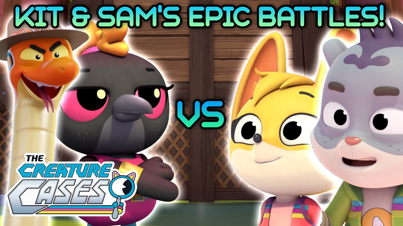 @CreatureCases - 🐱🦊💥 Kit & Sam's Epic Battles! 💥🦊🐱 | 20+ MINS ...