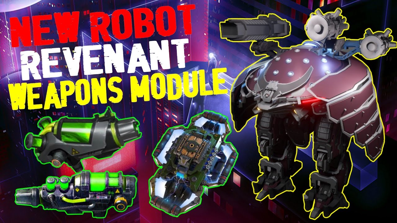 News Alert New Robots, Weapons , and Titan Modules coming soon!!! War ...