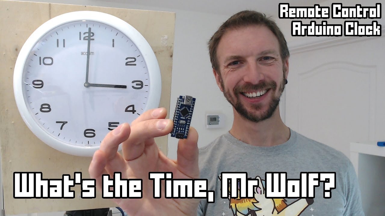 What's The Time, Mr Wolf? An Arduino remote-control clock - YouTube