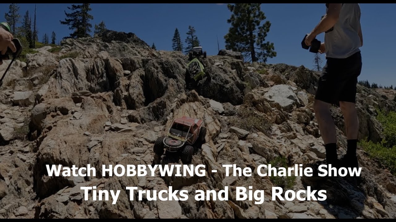 The Charlie Show /// Episode 271 /// Tiny trucks on big rocks - YouTube
