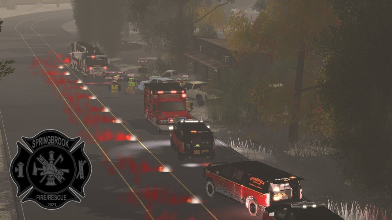 Car Crashes Into Building! | Roblox Springbrook #135 - YouTube