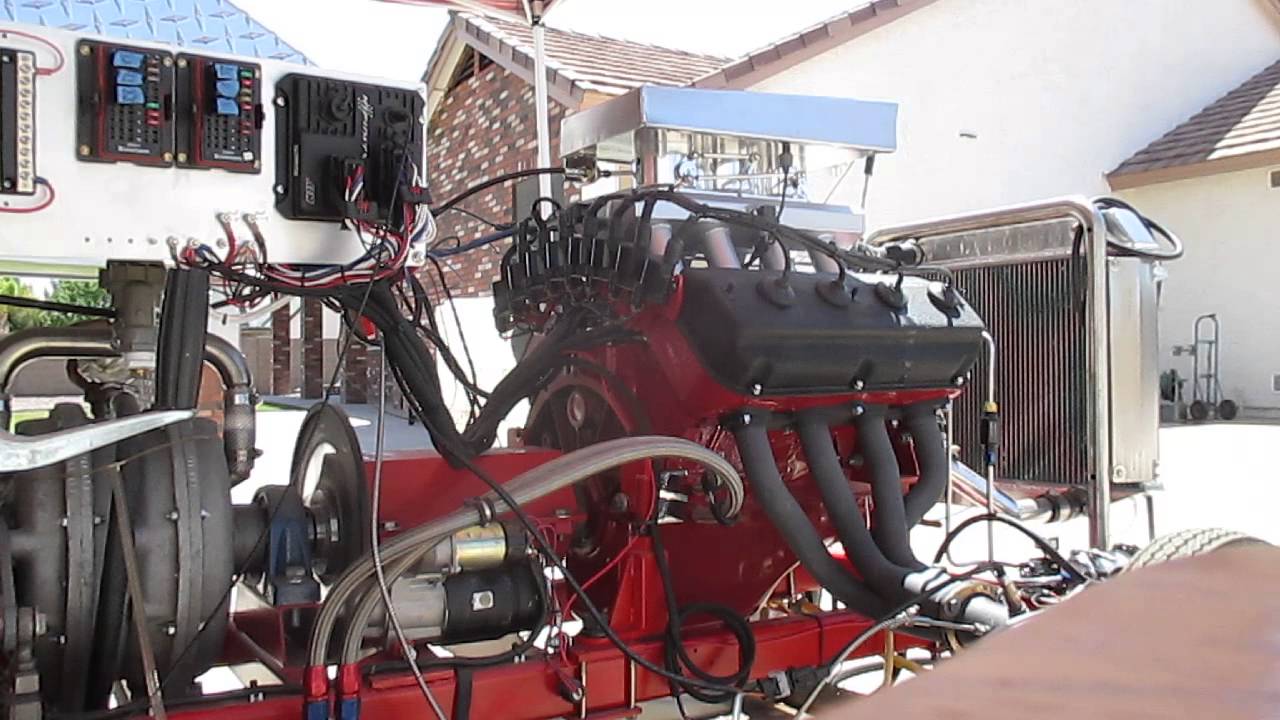 354 Hemi 8CYL 6500rpm - YouTube
