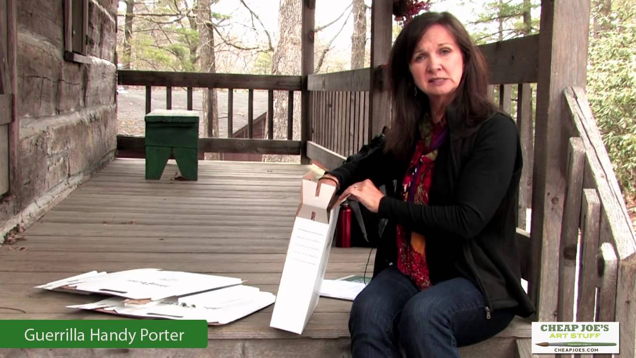 Plein Air Oil Painting with Kim Abernethy - The Guerrilla Handy Porter ...