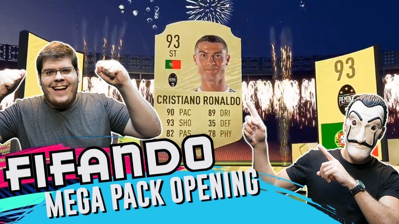 FIFA 20 - MEGA PACK OPENING EM BUSCA DO CRISTIANO RONALDO - YouTube