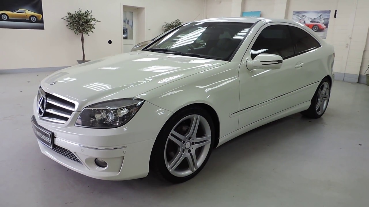 2010 Mercedes CLC 180k AMG SPORT Metallic White For Sale In Cardiff ...