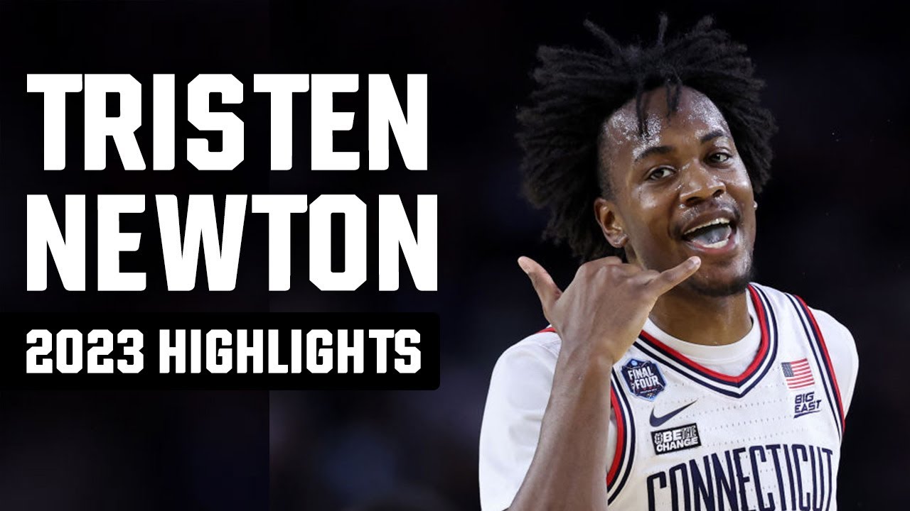 Tristen Newton 2023 NCAA tournament highlights - YouTube