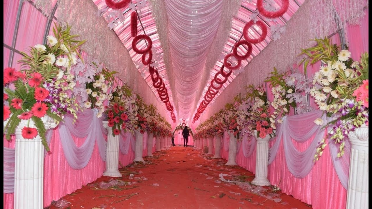 Bengali Wedding Flower Gate Design Ideas Diya - Infoupdate.org