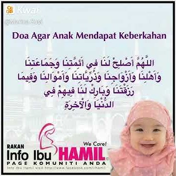 Doa untuk bayi yg masih dalam kandungan - YouTube