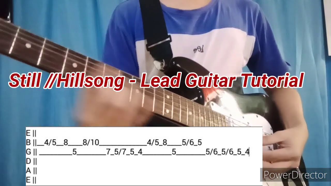 Still // Hillsong - Lead Guitar Tutorial / Tabs / - YouTube
