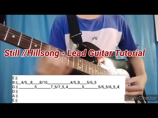 Still Hillsong Guitar Chords