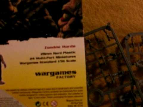 Unboxing the Wargames Factory Zombies sprues. - YouTube