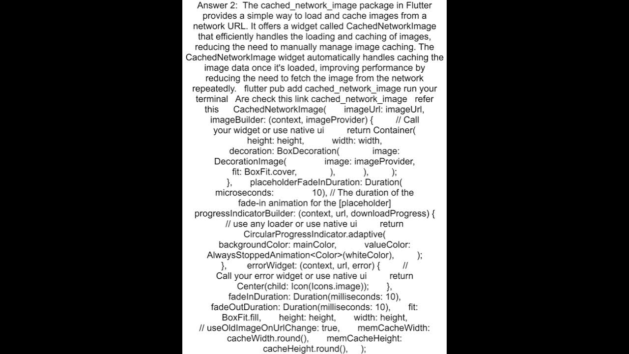Flutter Exception Invalid image data - YouTube