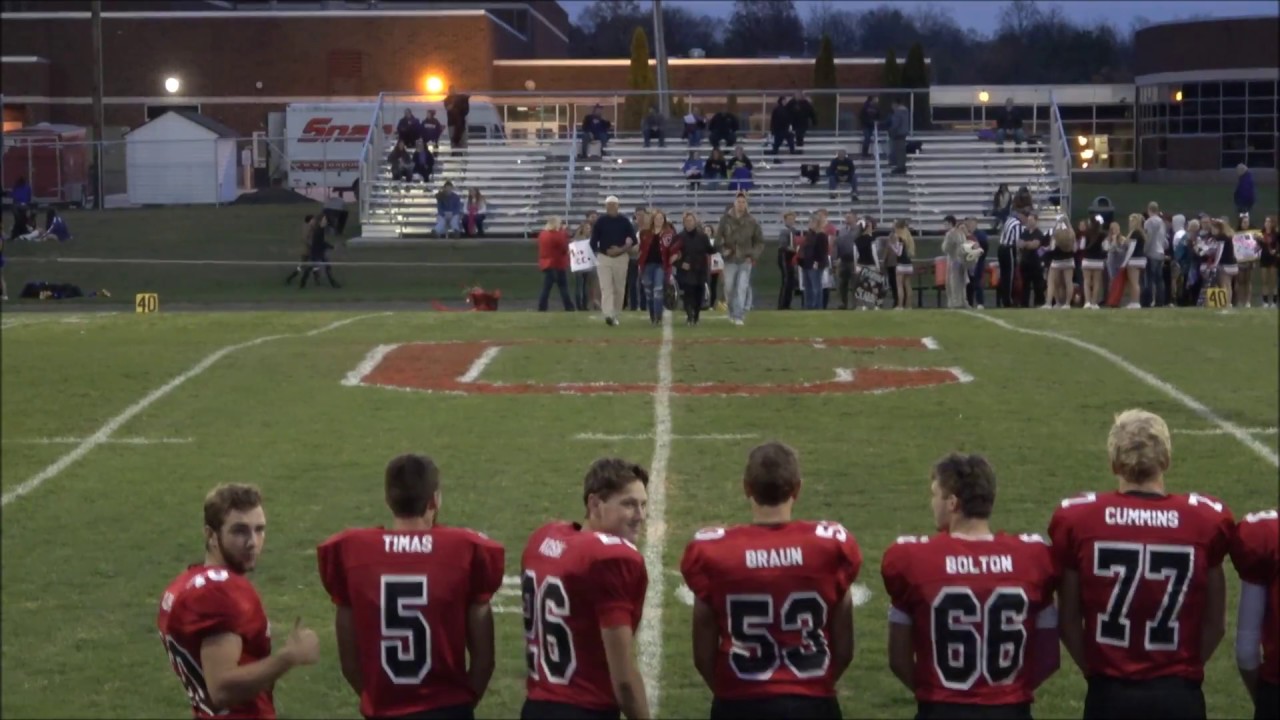 Cardinal HS Fall Senior Night Ceremony - Part 1 - YouTube