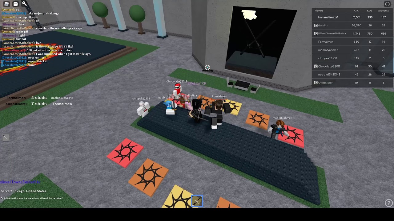 Roblox Sword Fighting Facility Bananatimezs1 - Hidden Hitbox Exploiter ...