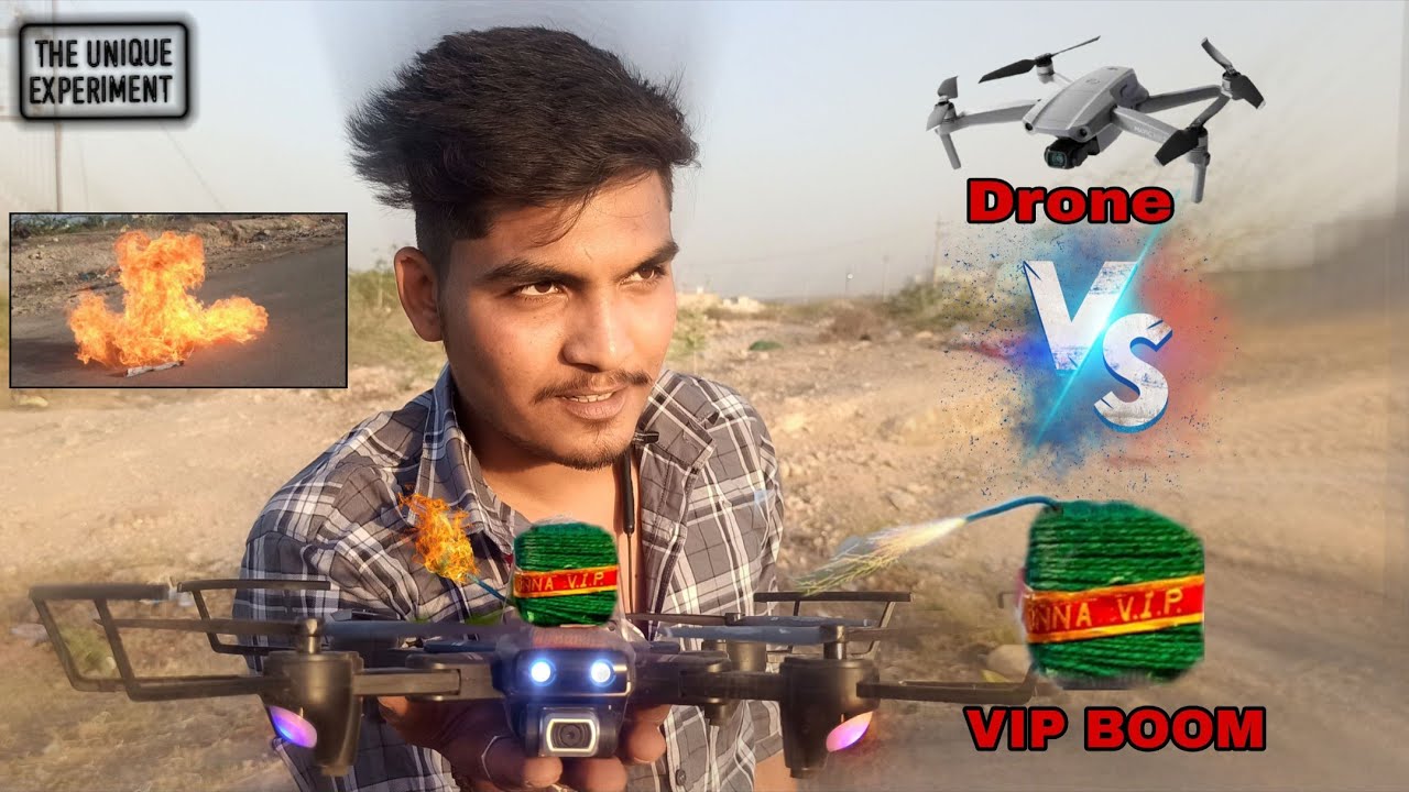 Vip Cracker Vs Flying Drone | उड़ते ड्रोन को हेवा में ही उड़ा दिया 😂 ...