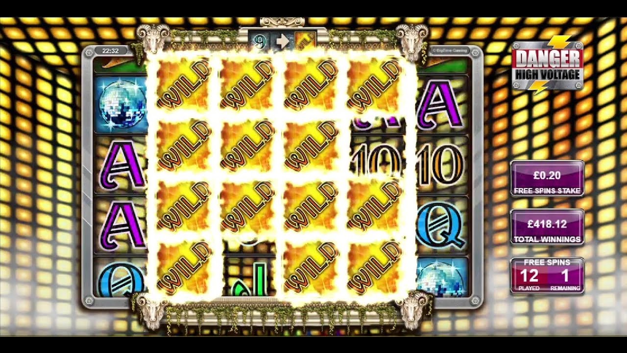 Danger High Voltage GOES CRAZY! RECORD WIN! Big Win Compilation Video ...