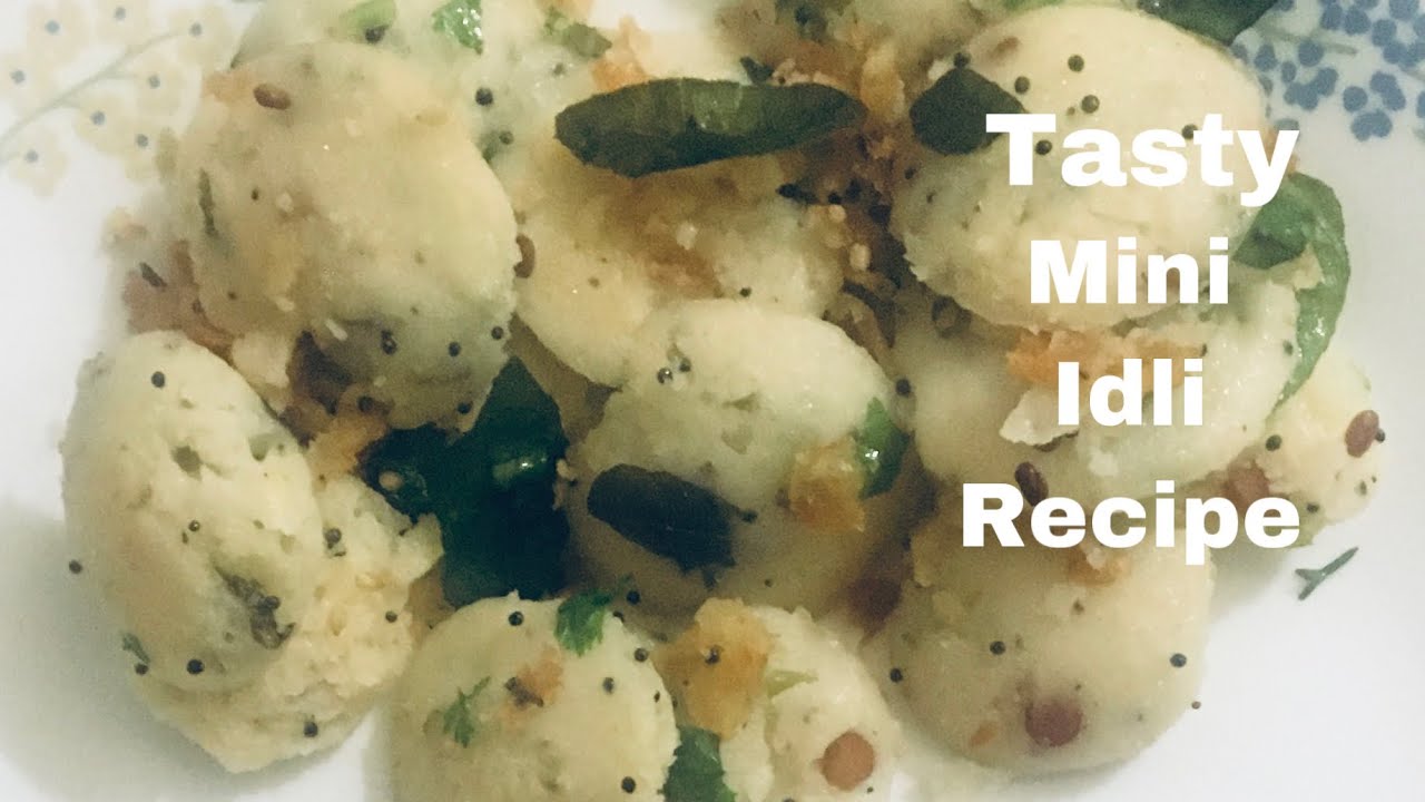 Mini Idli Recipe - YouTube