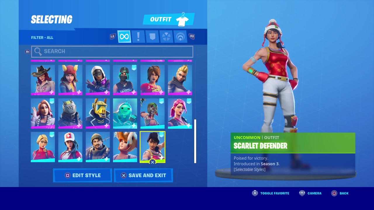 My Fortnite account / Skin/ Pickaxe/ back bling - YouTube