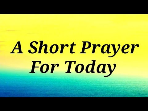 A short prayer for today 🙏 Lord Jesus We thank you that your rule is ...