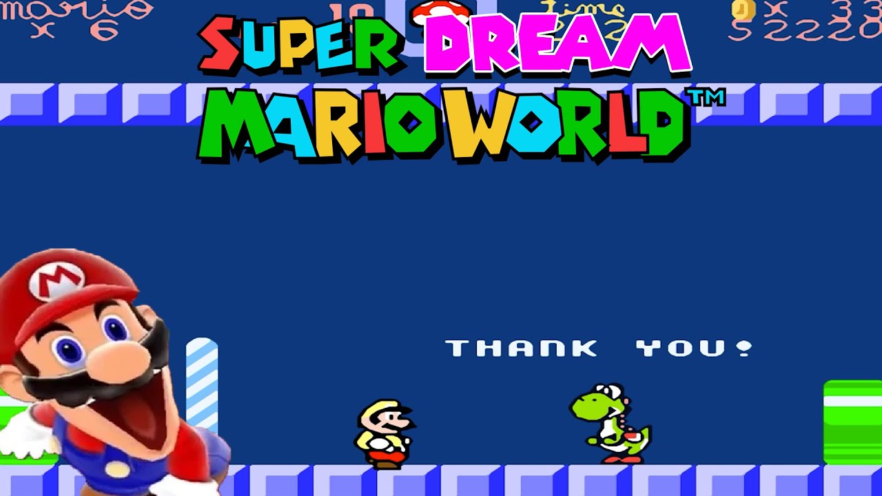 Super Mario World dos Sonhos - Super Mario Dream World v0.2 - YouTube